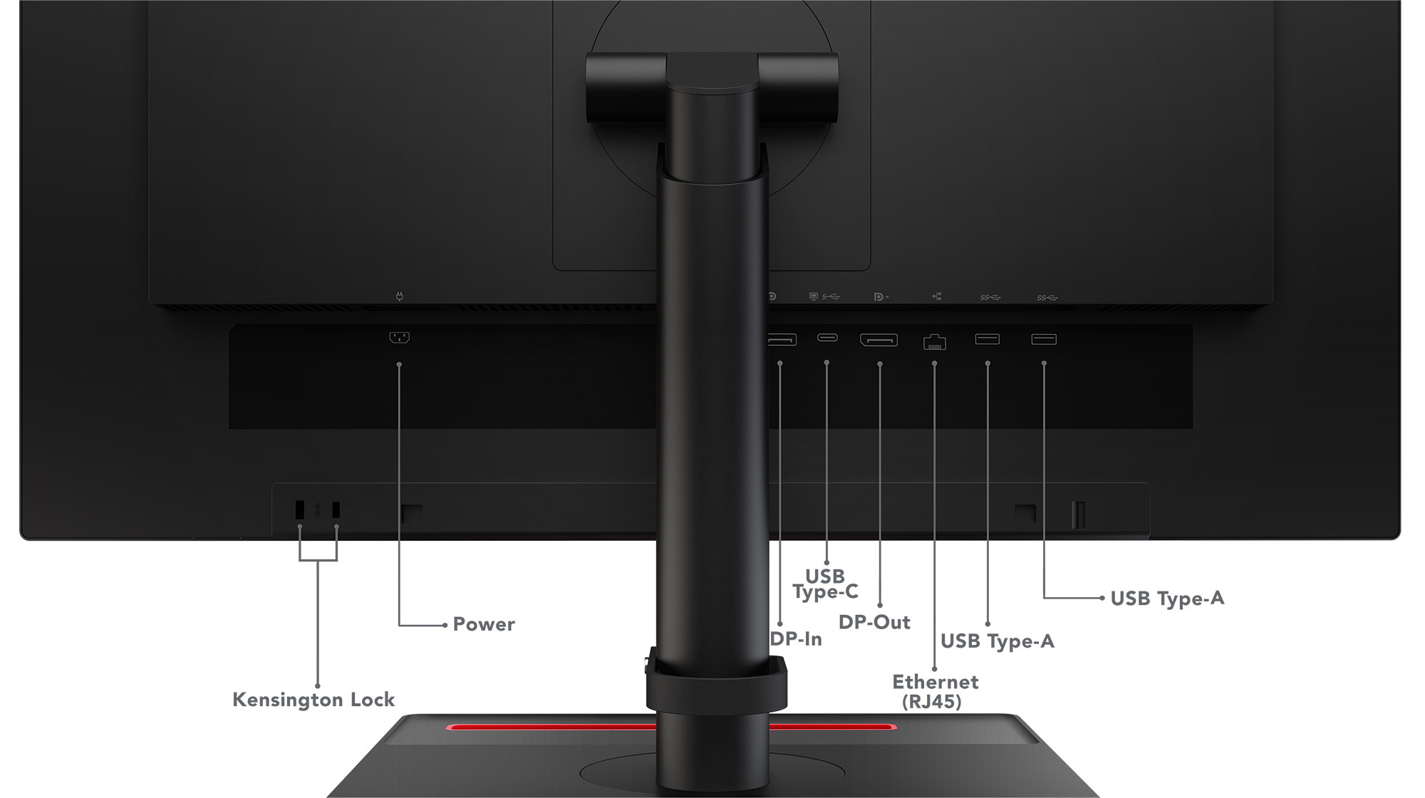 Lenovo ThinkVision T24m-29 23.8" Monitor, 63A5GAT6EU